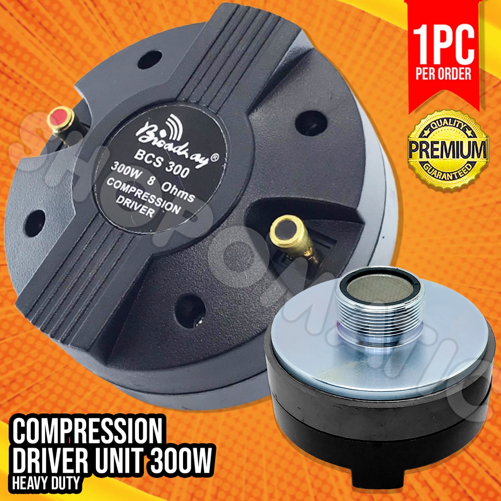 【COD】 300 Watts Compression Driver Unit Broadway tweeter Pure Titanium ... 【COD】 300 Watts Compression Driver Unit Broadway tweeter Pure Titanium ...