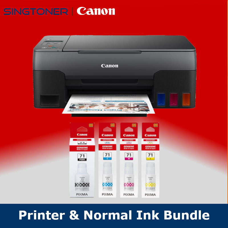[Local Warranty] Canon PIXMA G2020 A4 Easy Refillable Ink All-In-One ...