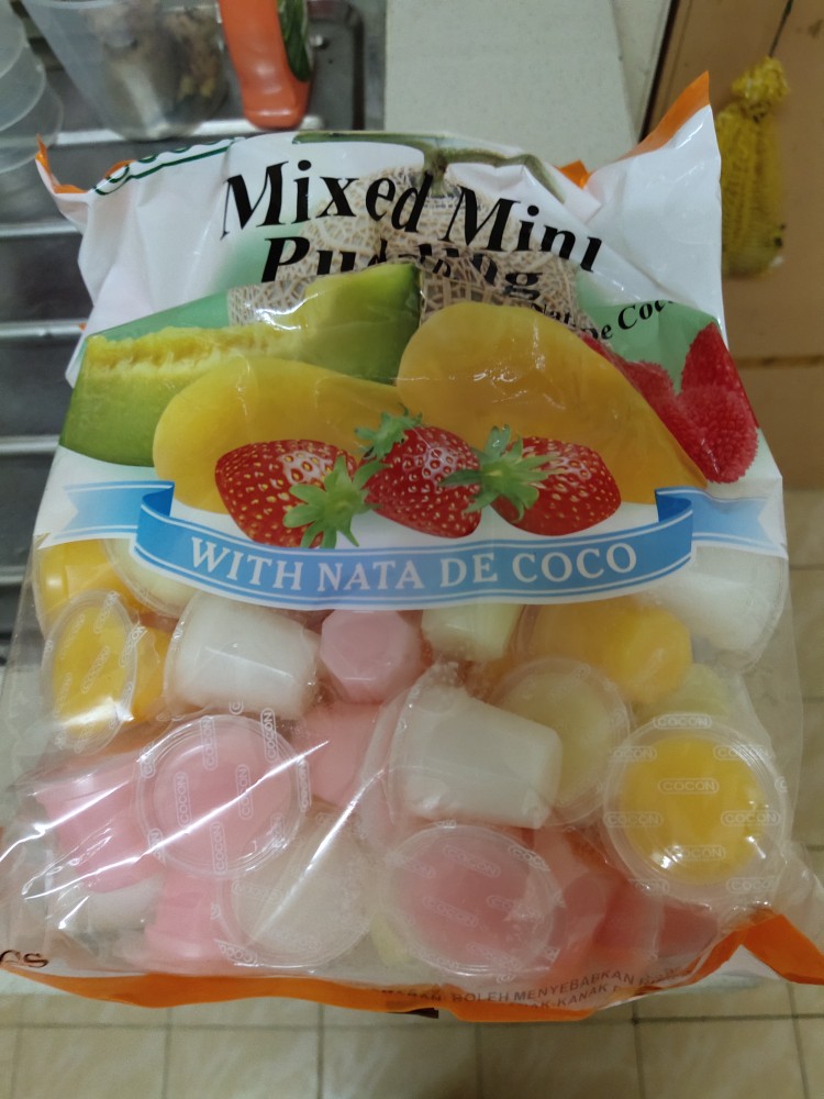 COCON ASSORTED FRUIT MINI PUDDING WITH NATA DE COCO 375 GRAMS | Lazada PH