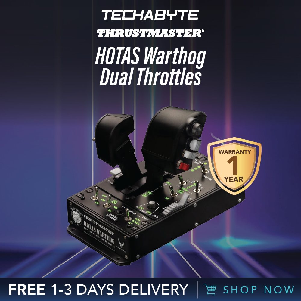 Thrustmaster Hotas Warthog Dual Throttles | Lazada Singapore