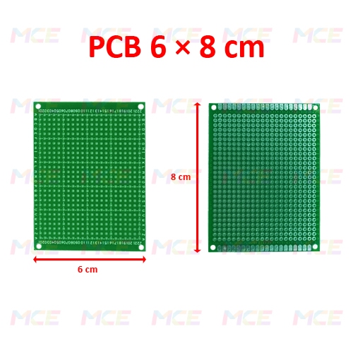 Single-Sided Tin Plate PCB Green Prototype Board with Donut Shape | Lazada