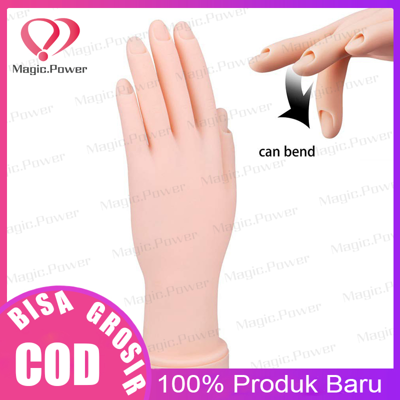 Tangan palsu latihan nail Fake hand practice latihan kuku latihan nail ...