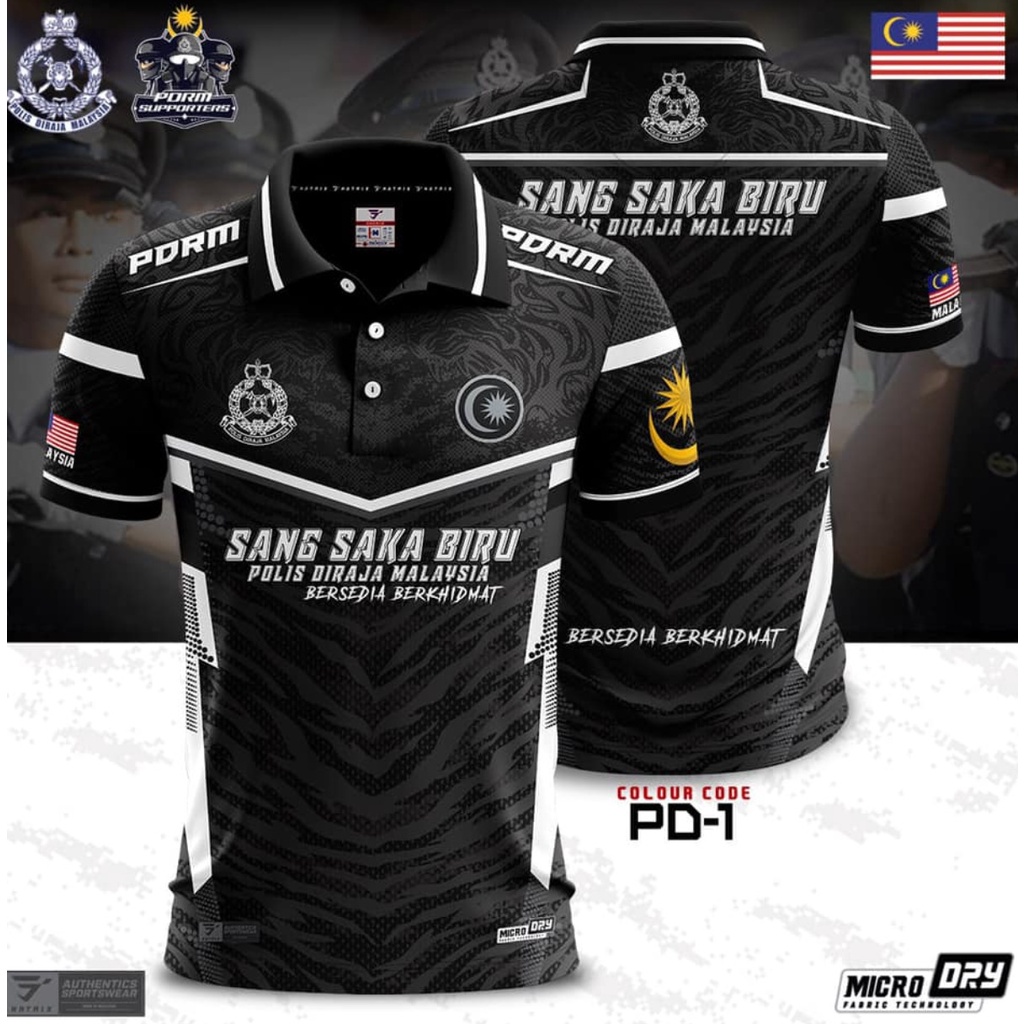 2024-2025 MERDEKA EDITION #PDRM-MALAYSIA MERDEKA 3D TSHIRT | Lazada