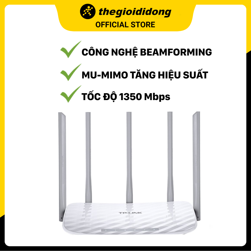 Bộ Phát Sóng Wifi Router Chuẩn AC1350 TP-Link Archer C60 Trắng | Chính ...