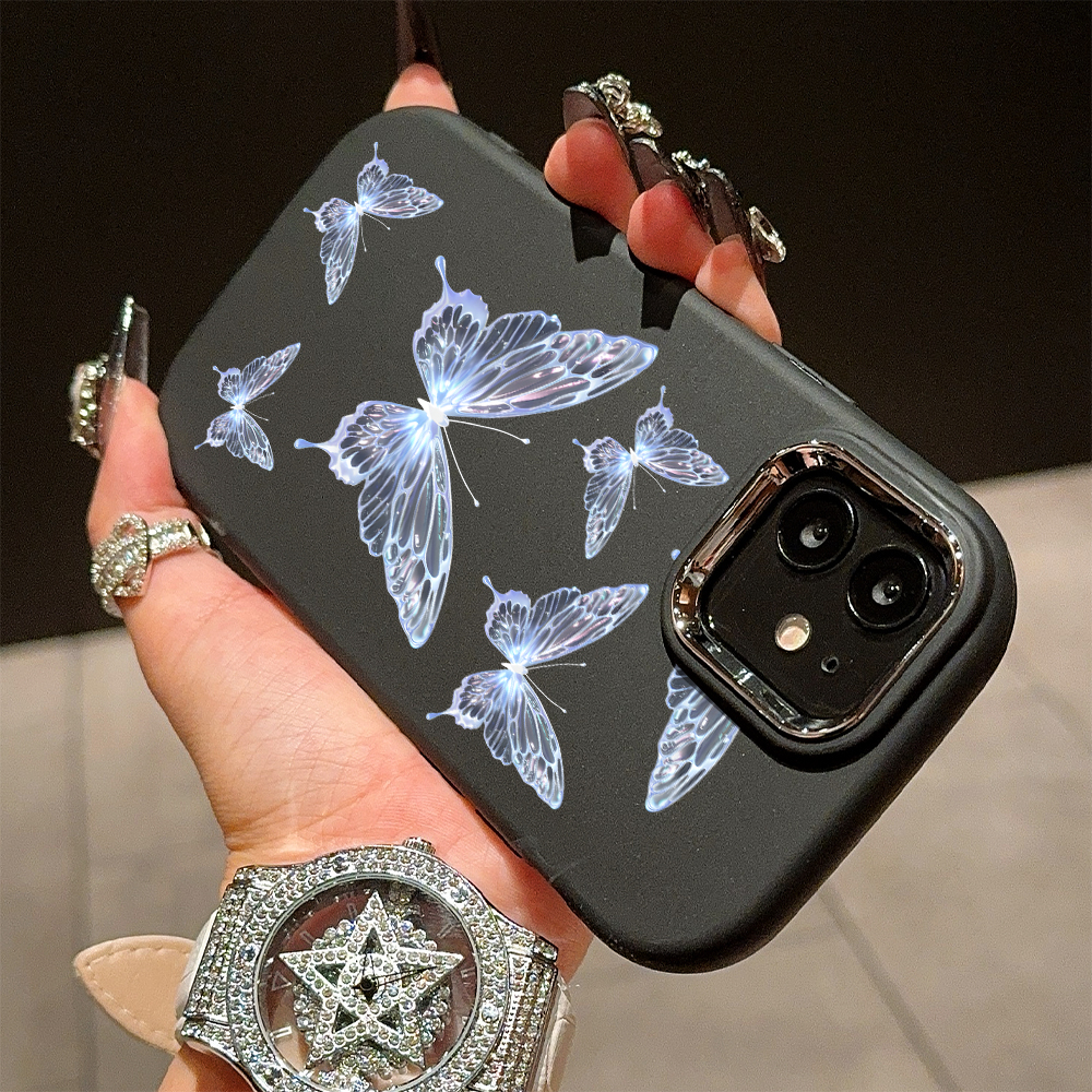 Hontinga for Samsung Note 20 Ultra 5G Back Cover Luxury Silver Edge ...