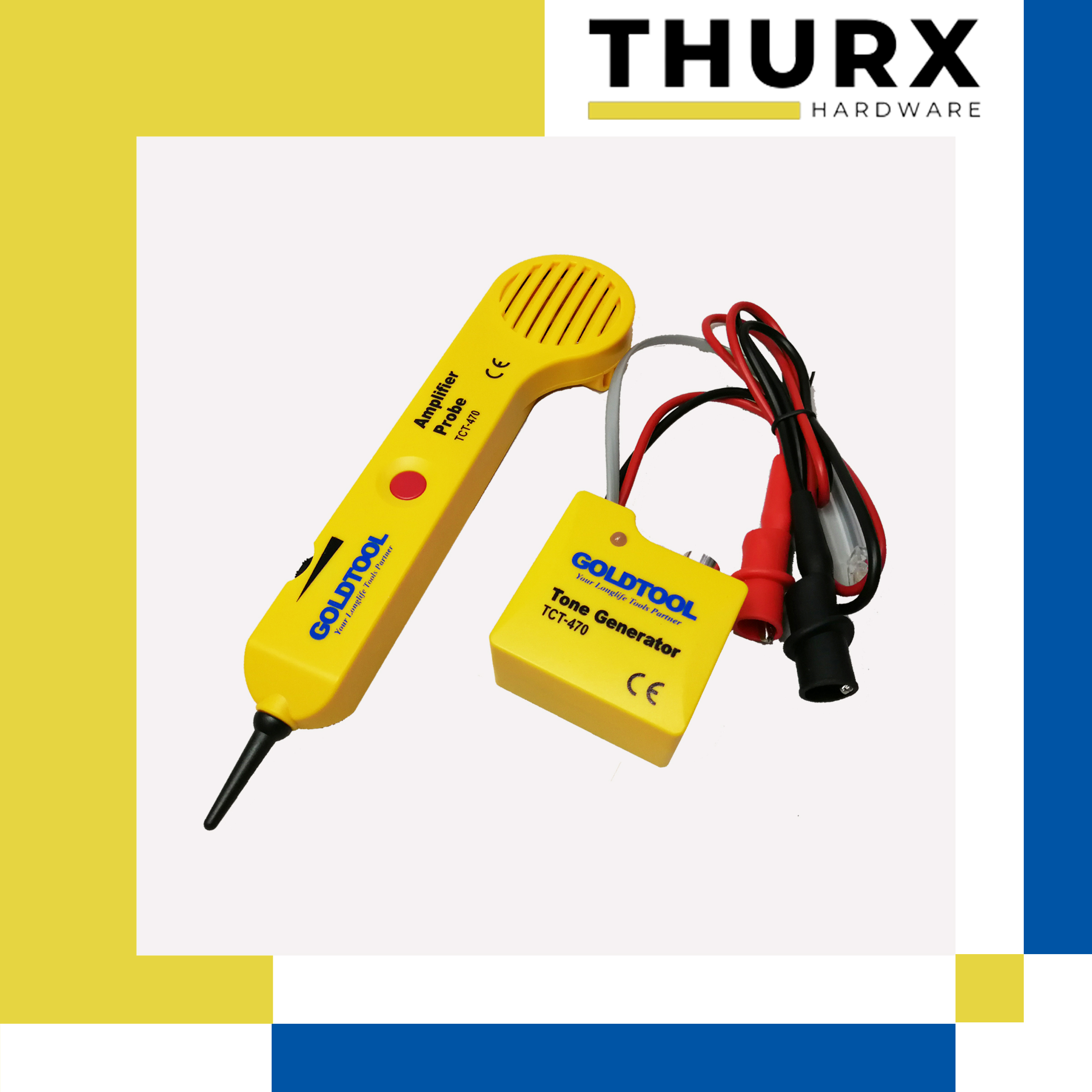 Thurx Tone Generator Professional Quality Cable Tracker Wire Tester ...