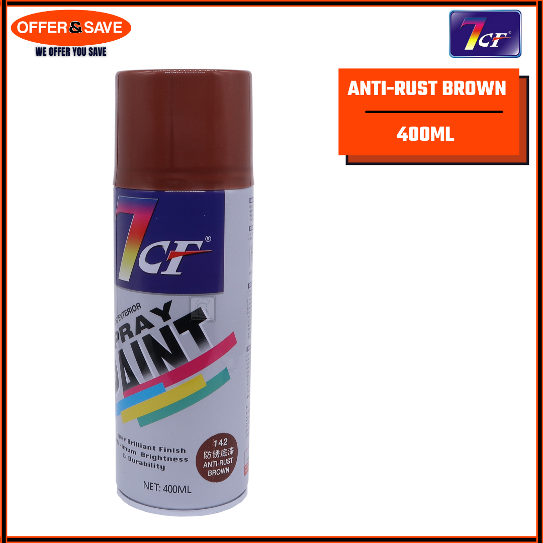 [Full Range] 7CF Spray Paint Mix Color Matt Black White Lacquer Grey ...