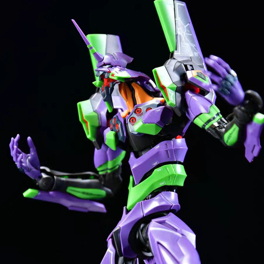 MaiGao Model - Evangelion - Evangelion Unit-01 DX Transport Platform Set,1/144 RG Model Kit,Glue ...