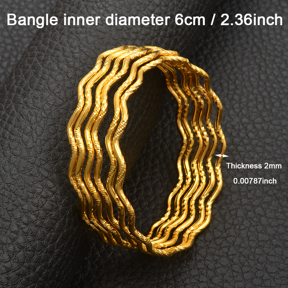 【Topnotch Store】6pcs/Lot Bracelets Women Girls Dubai Bracelet Jewelry ...