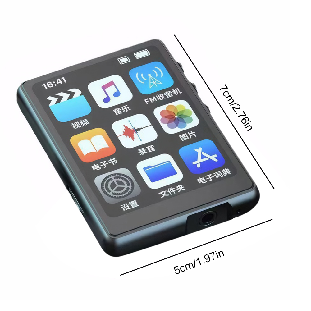 【Value Bundle】 MP3 MP4 Player 2.4 Inch /1.8Inch Lossless Music Player ...
