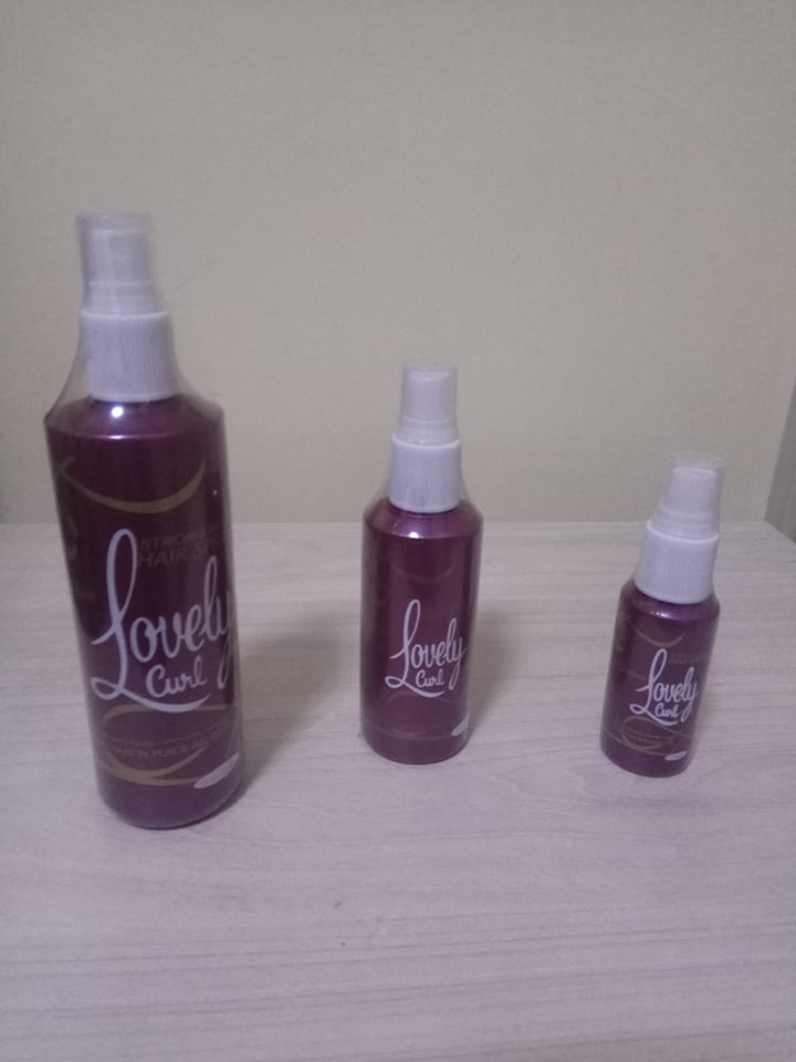 Lovely Curl Hairspray for all types of Hair (50ml/125ml/250ml) | Lazada PH