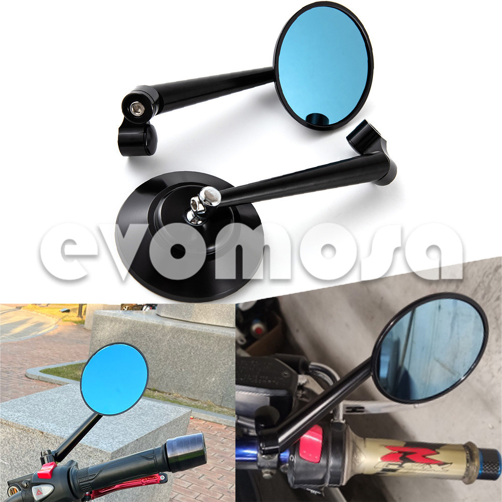 M8 M10 CNC Aluminum classic round side miror for motorcyle universal ...