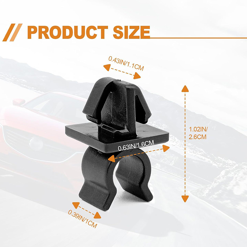 10Pcs Car Hood Prop Rod Clip Auto Fastener Hood Bonnet Prop Rod ...