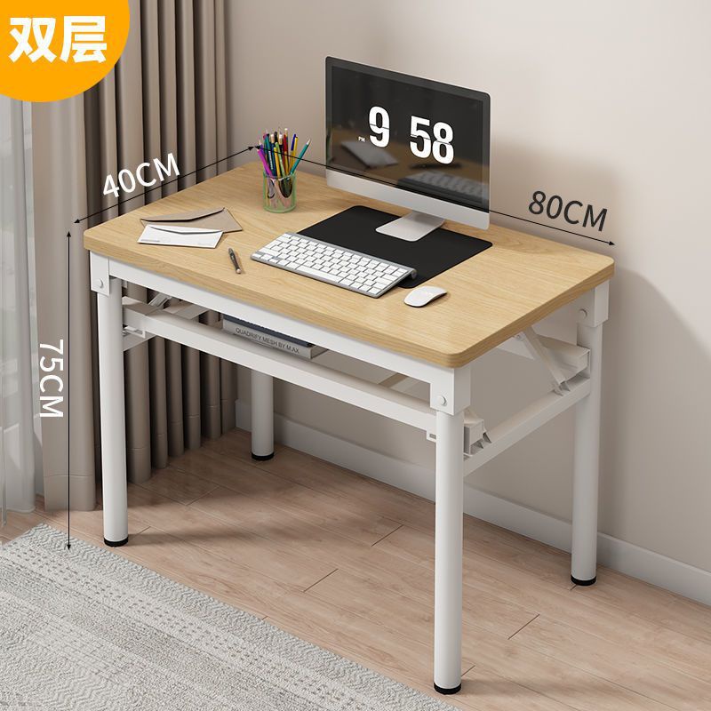 Foldable Table Dining Table Eating Table Stall Table Bedroom Simple ...