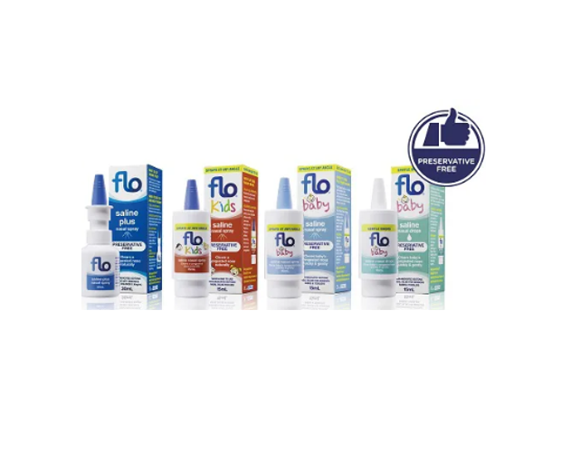 FLO SALINE NASAL SPRAY / DROPS 15ML / 30ML | Lazada
