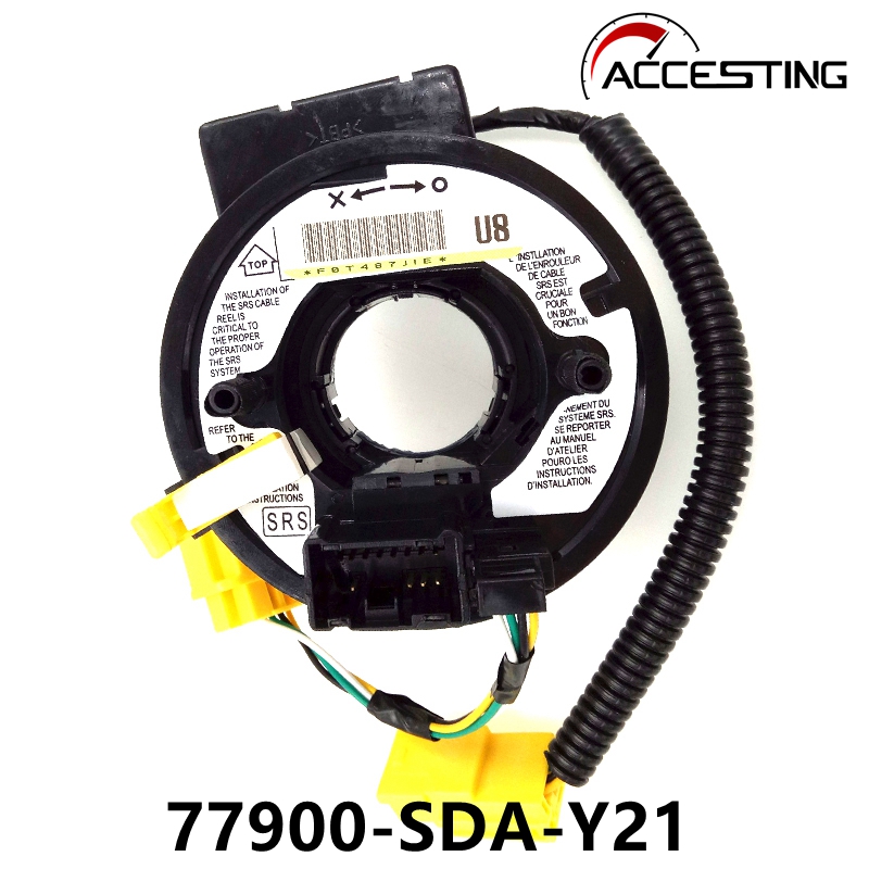 77900-SDA-Y21 New Steering Wheel Spiral Cable Clock Spring for Honda ...