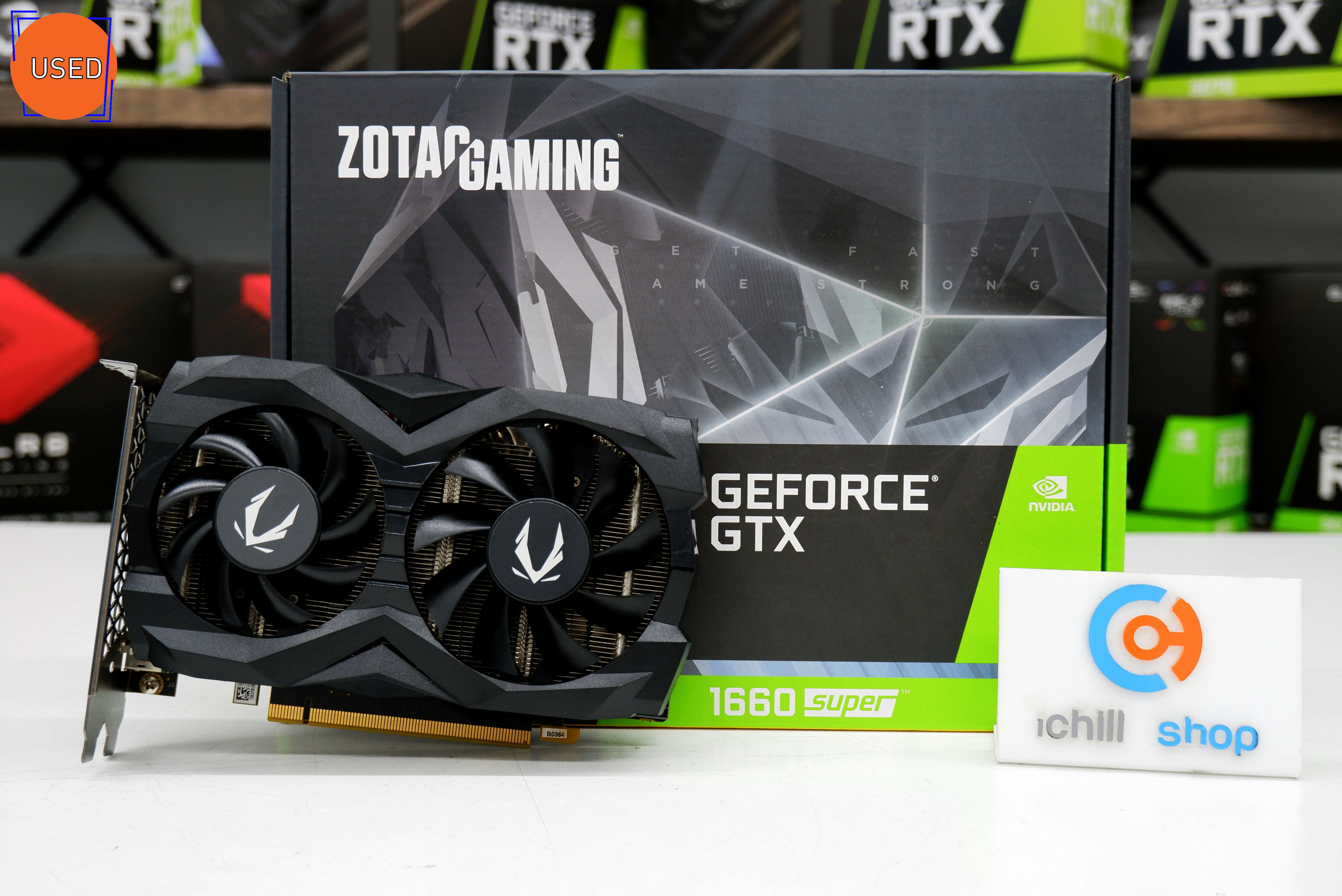 การ์ดจอ (VGA) ZOTAC GTX1660SUPER 6GB 2F GAMING P11698 - ichillshop ...