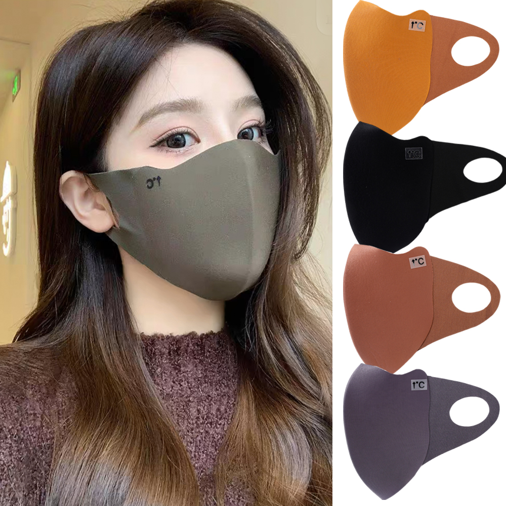 1/2Pcs Washable Face Cover for Women Winter Windproof Mask Outdoor ...