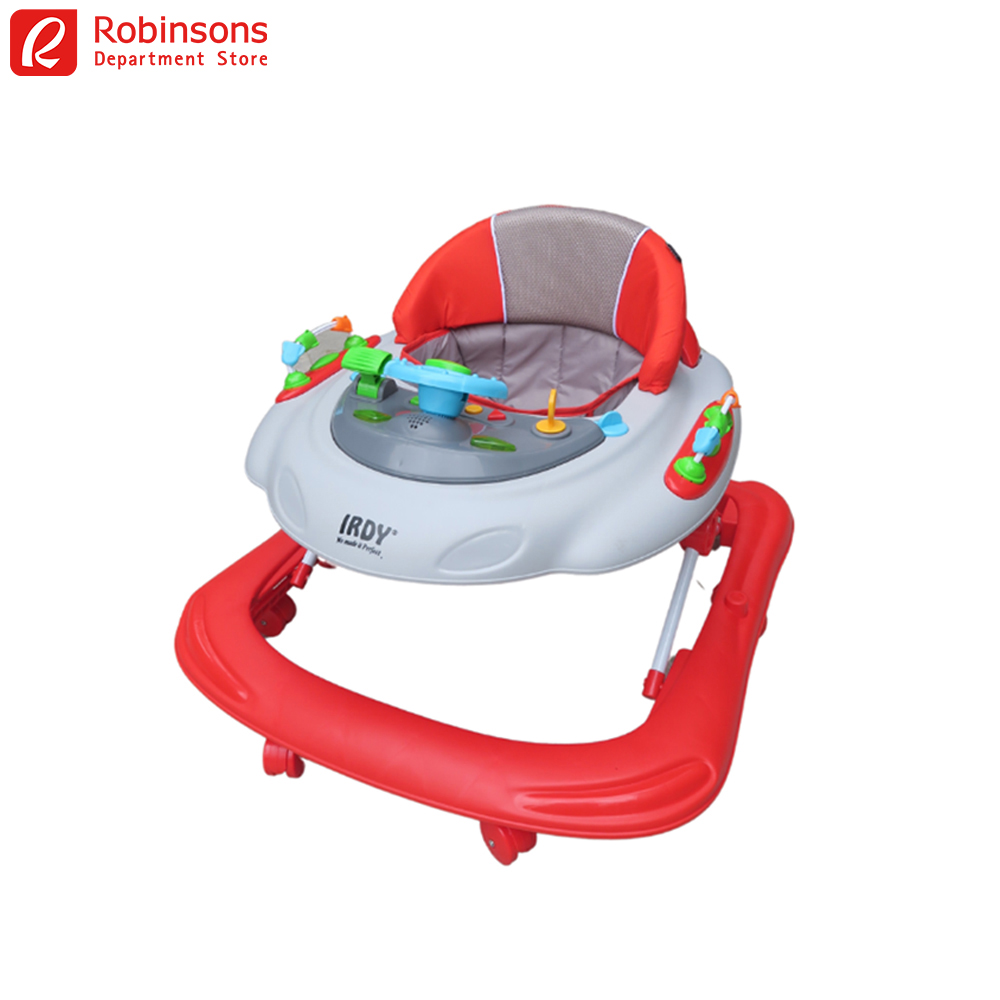 Irdy Walker with Music and Toys - Car Design (Red White) | Lazada PH