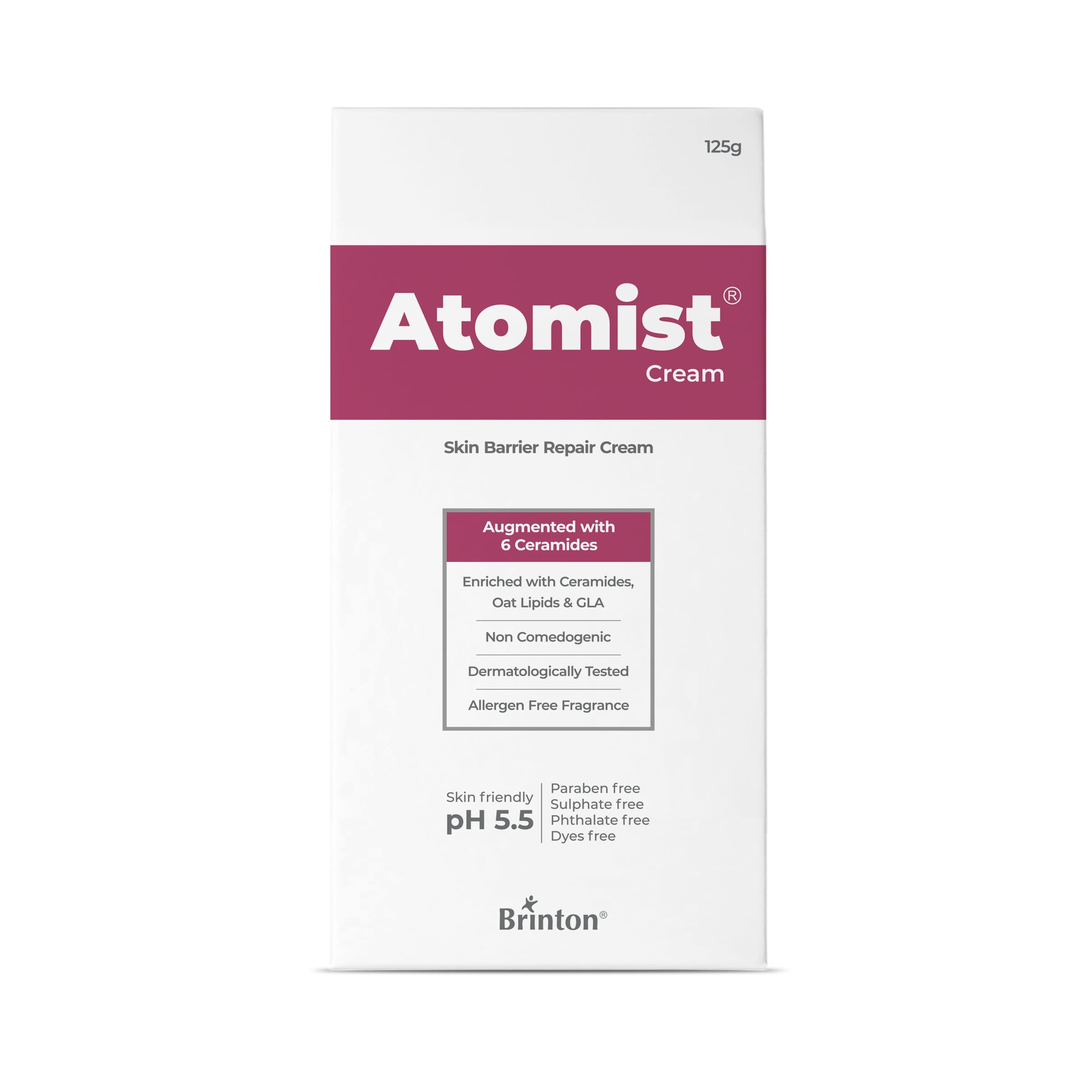 Brinton Atomist Skin Barrier Repair Cream, 125 gm | Enriched with ...