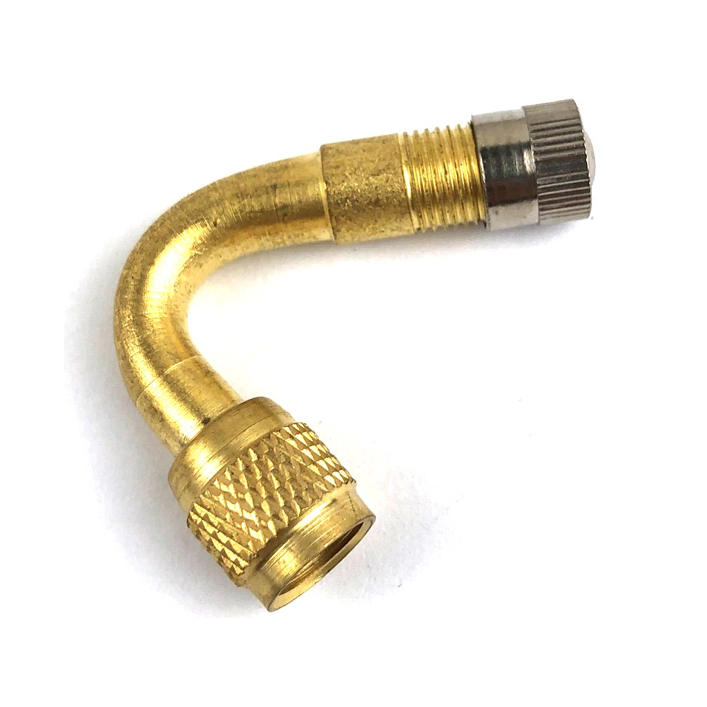 Degree Angle Brass Air Tyre Valve Schrader Valve Stem with Extension ...