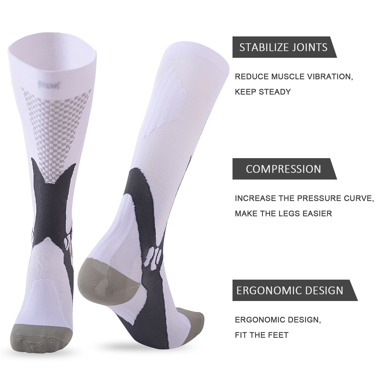 compression socks Compression socks, calf socks, men's and women's ...
