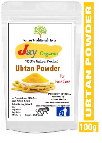 JAY ORGANIC Ubtan Powder for skin Whitening & Glowing 100% BEST QUALITY ...