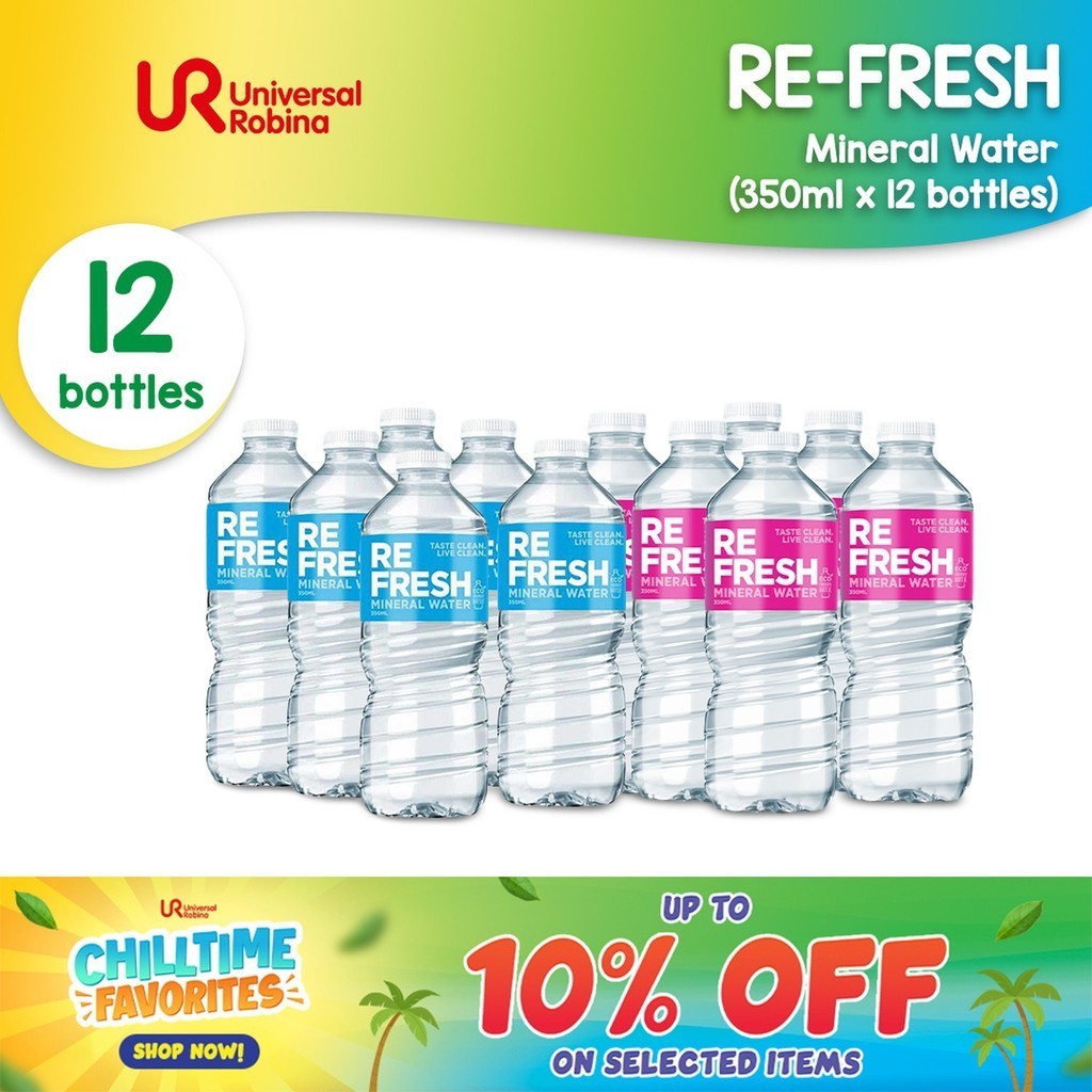 Refresh Mineral Water (350ml) - 24 pcs | Lazada PH