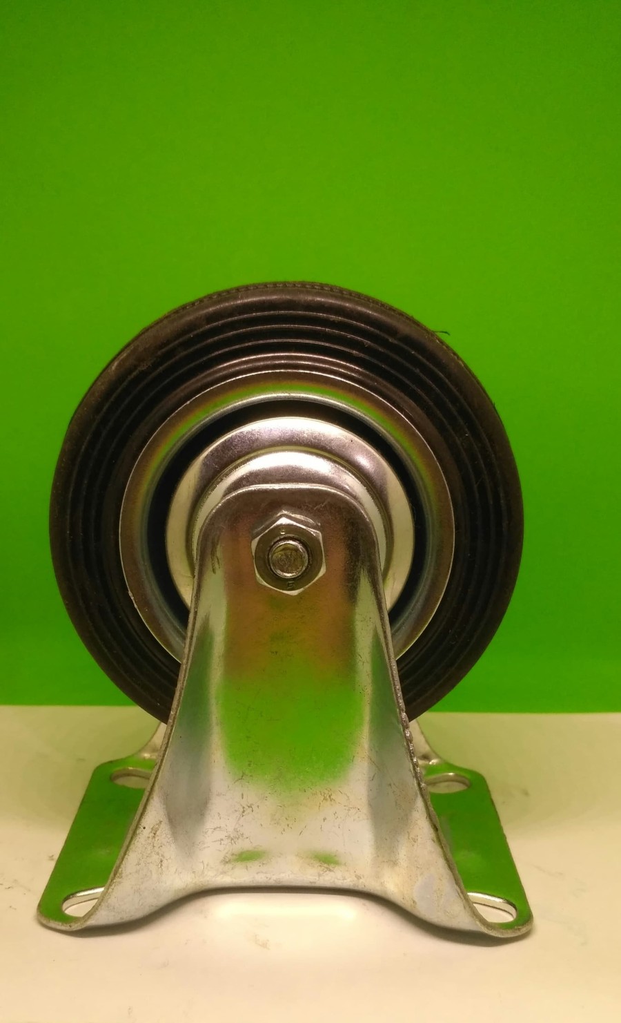 Roda karet 4 inch statis merk triple S / Roda troli 4'' mati 70 kg ...