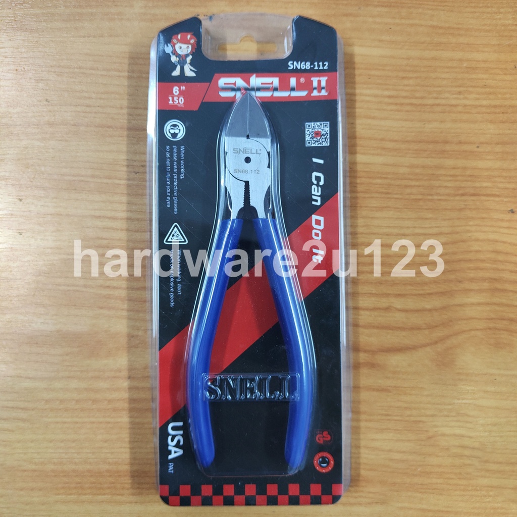 SNELL 6'' 5'' Thin Single Blade Side Cutters Plastic Cutting Plier Nipper | Lazada