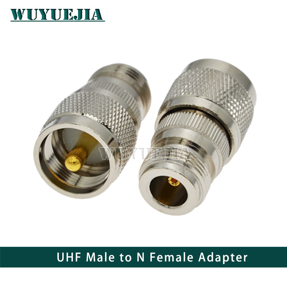 L16 N To Uhf Male / Female Straight Connector Pl259 Uhf Plug To So239 N Jack Rf Adapter Coaxial ...