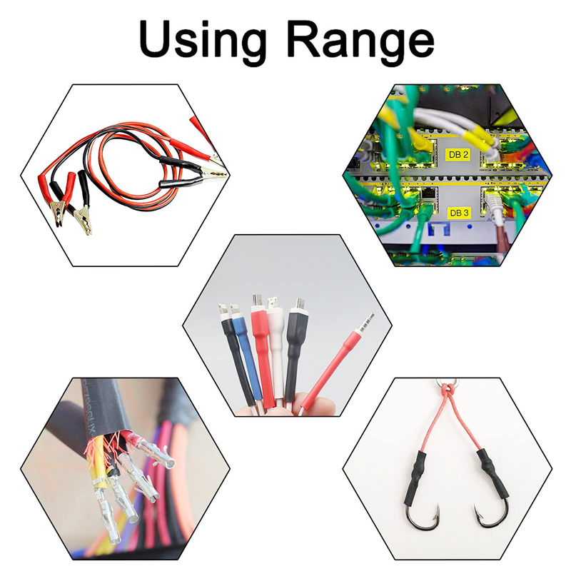 Heat Shrink Tubing Insulation Protection Jacket Of The Wiring Terminals ...