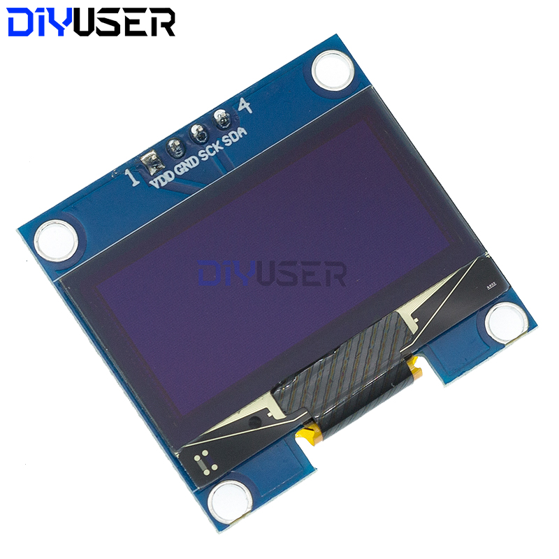 【Special offer】 DIYUSER 1.3" IIC OLED Display Module White Blue Color ...