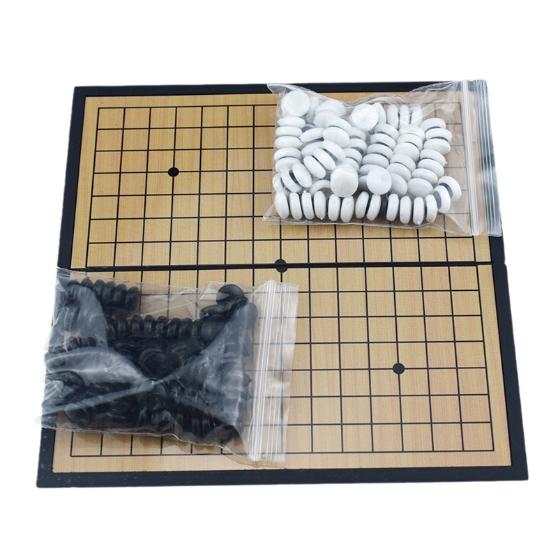 15CM * 15CM small size foldable magnet gobang magnetic game go board game parent-child ...