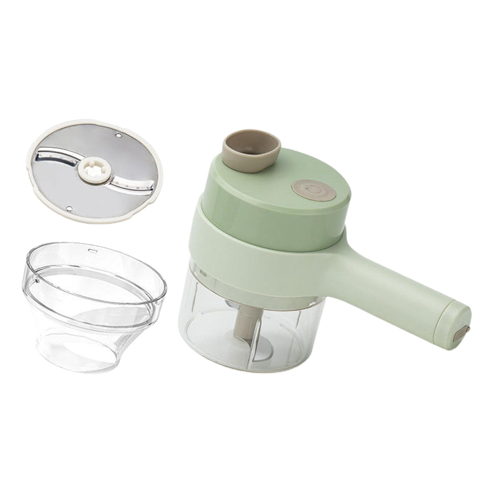 Usb 4-In-1 Handheld Rechargeable Vegetable Chopping Machine Ginger ...