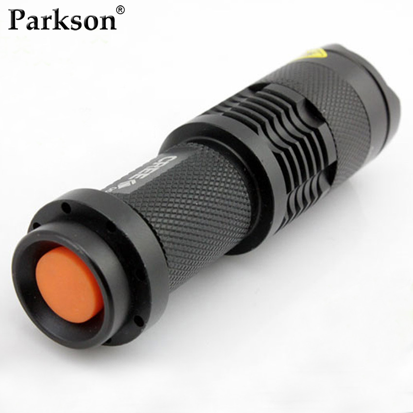 Ultra Bright Mini Led Flashlight Waterproof Q5 2000lm 3 Modes Zoomable ...