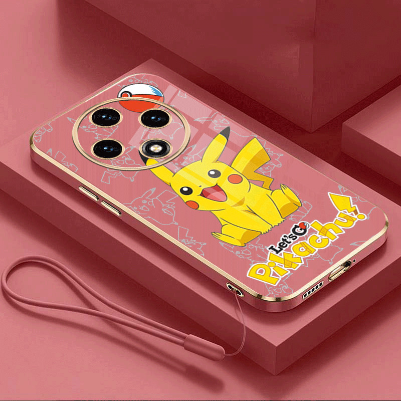 Xiaomi Redmi 14C Full Camera Cover Cartoon Pikachu Silicon Glossy ...