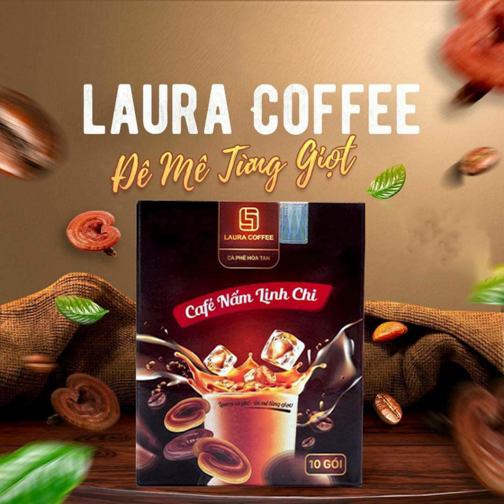 Cà Phê Nấm Linh Chi Laura Coffee Chính Hãng Laura Sunshine Nhật Kim Anh ...