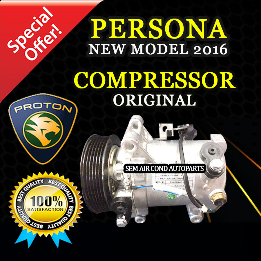 PROTON PERSONA NEW MODEL VVT 2016 ORIGINAL UCM COMPRESSOR/ KOMPRESOR ...