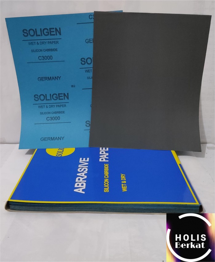 Amplas Duco SOLIGEN / Waterproof Abrasive Paper SLG (#3000) GERMANY ...