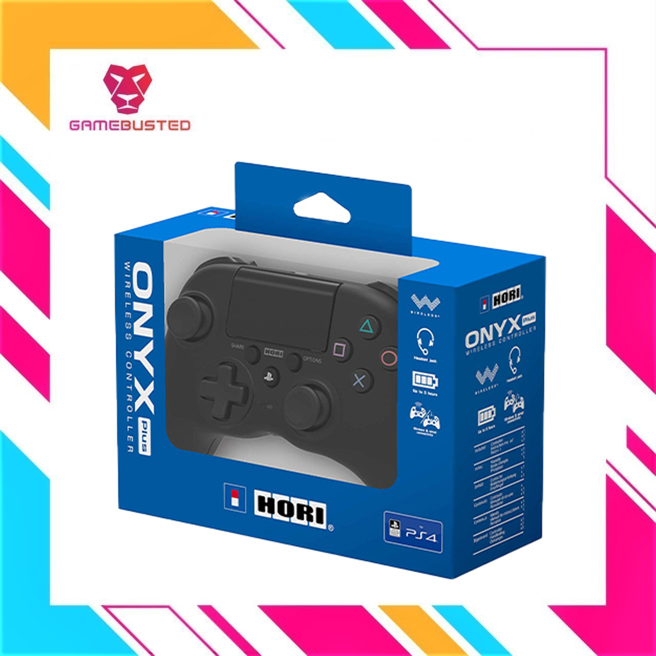 HORI PS4 ONYX Wireless Controller (PS4-149E) | Lazada Singapore