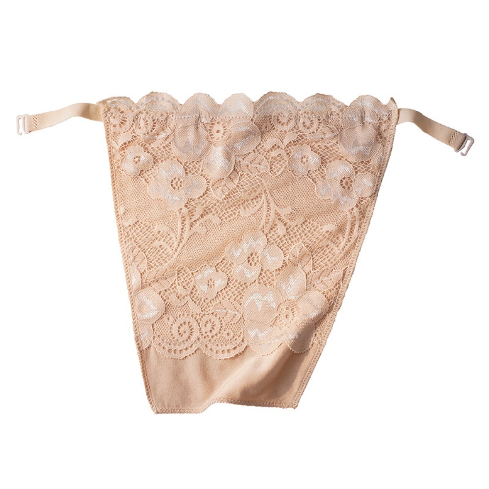 Invisible Flower Strapless Insert Wrapped Chest Double Layer Clip on ...