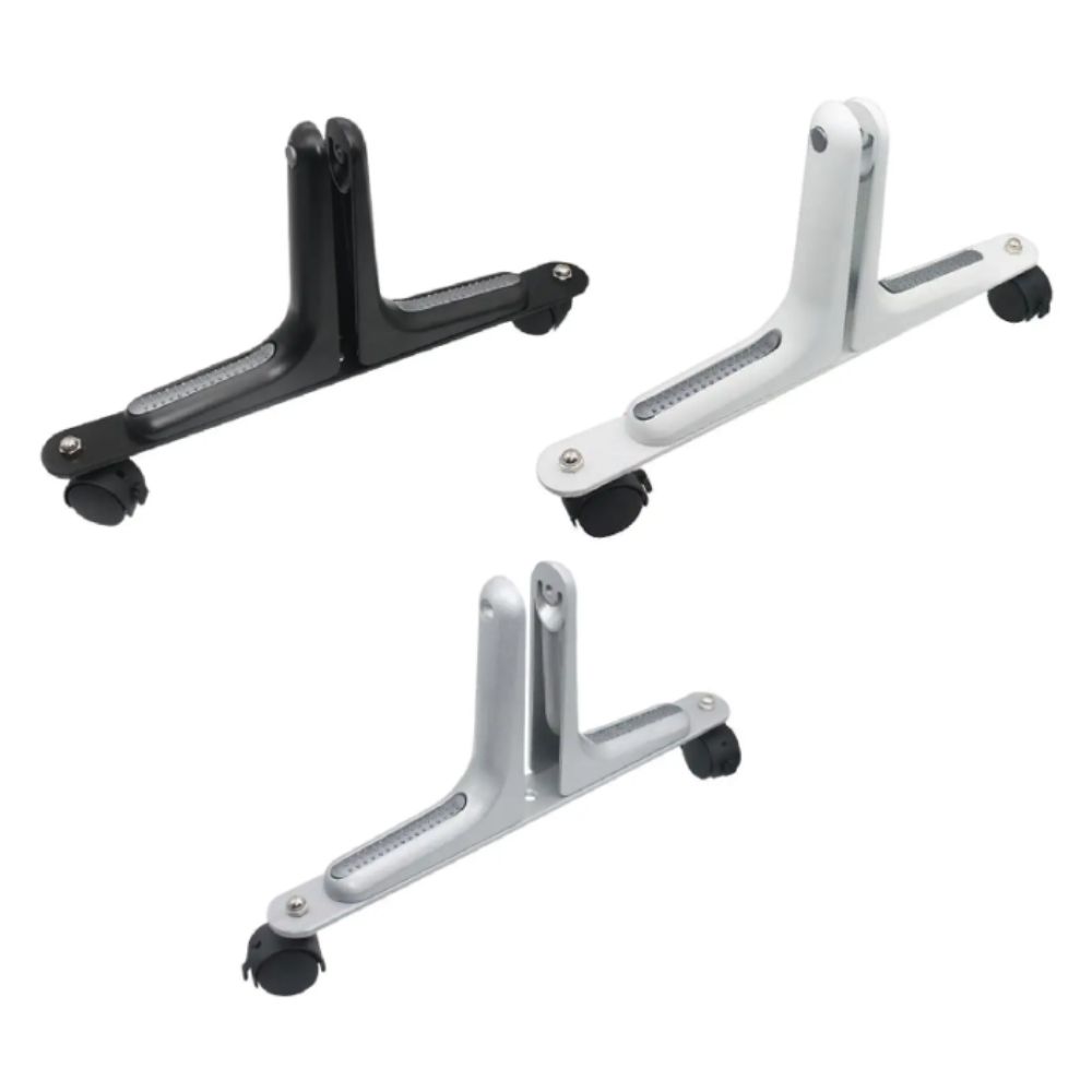 Partition Bracket Adjustable Room Divider Screen Holder Movable Wheels ...