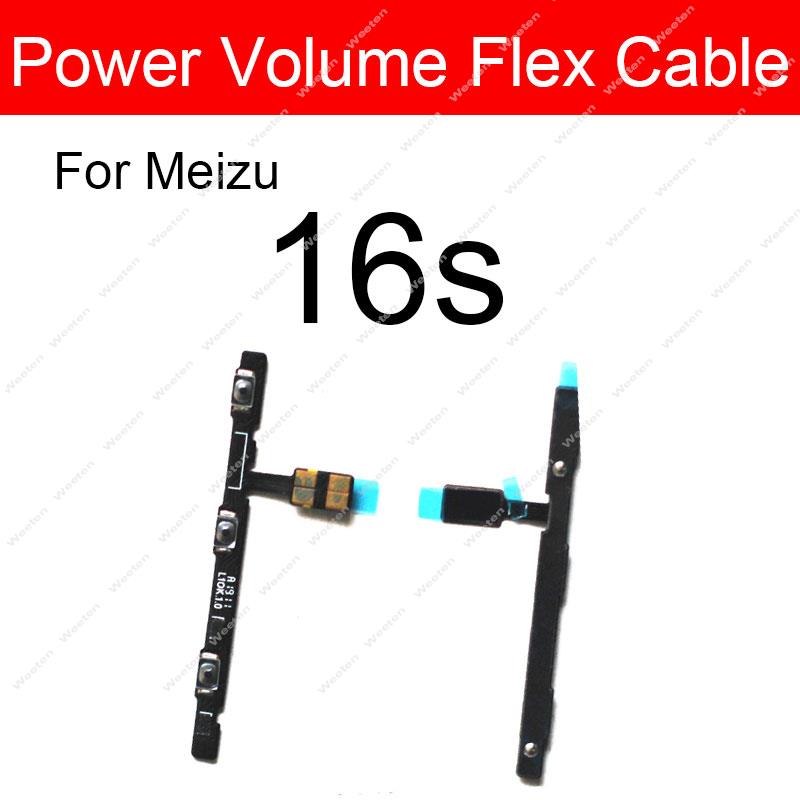 For 15 16 16t 16s 16x 16xs 16th Plus U10 U20 On Off Power Volume Button Ribbon Switch Control ...