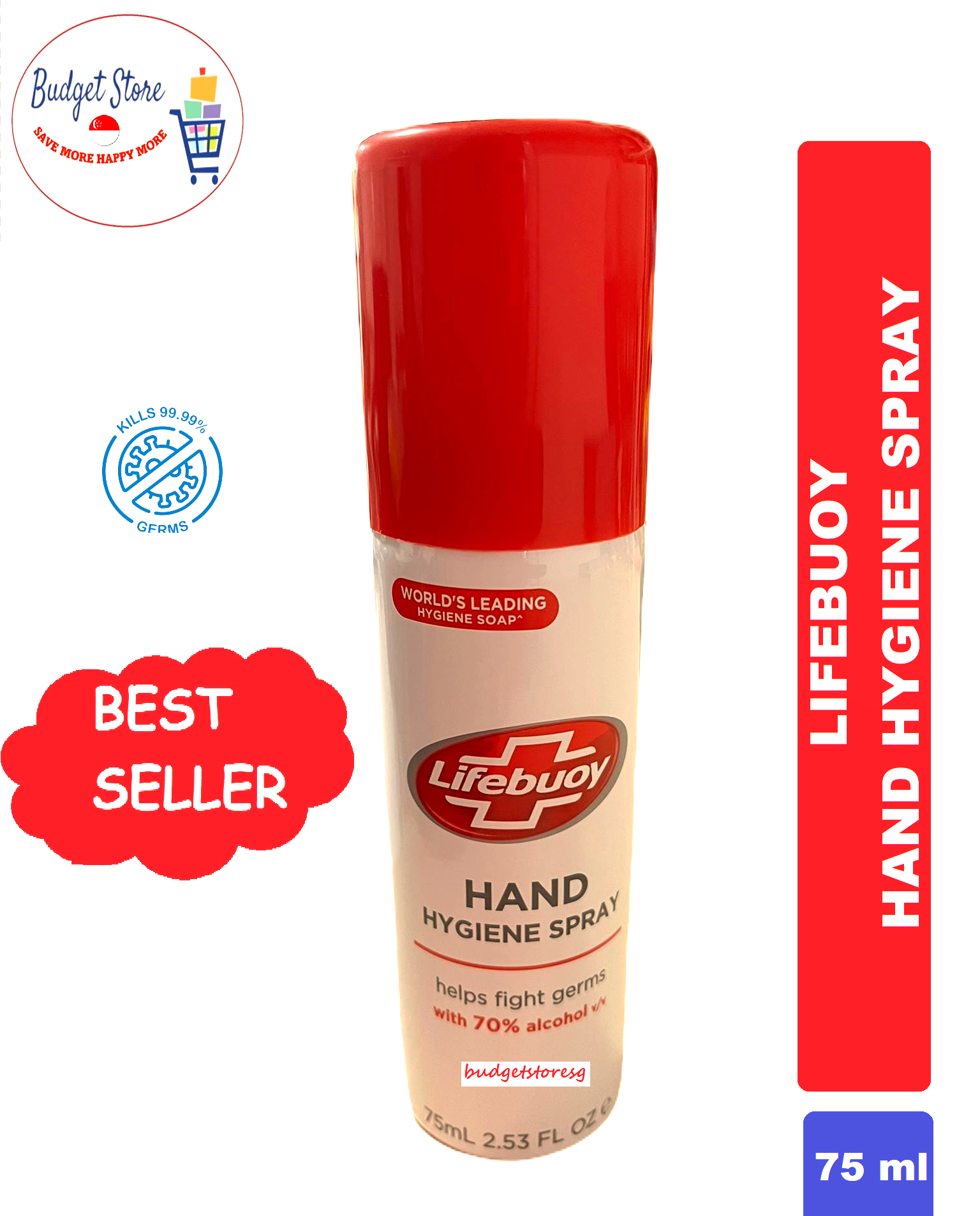 Lifebuoy Hand Hygiene Spray - 75 ml x 3 | Lazada Singapore