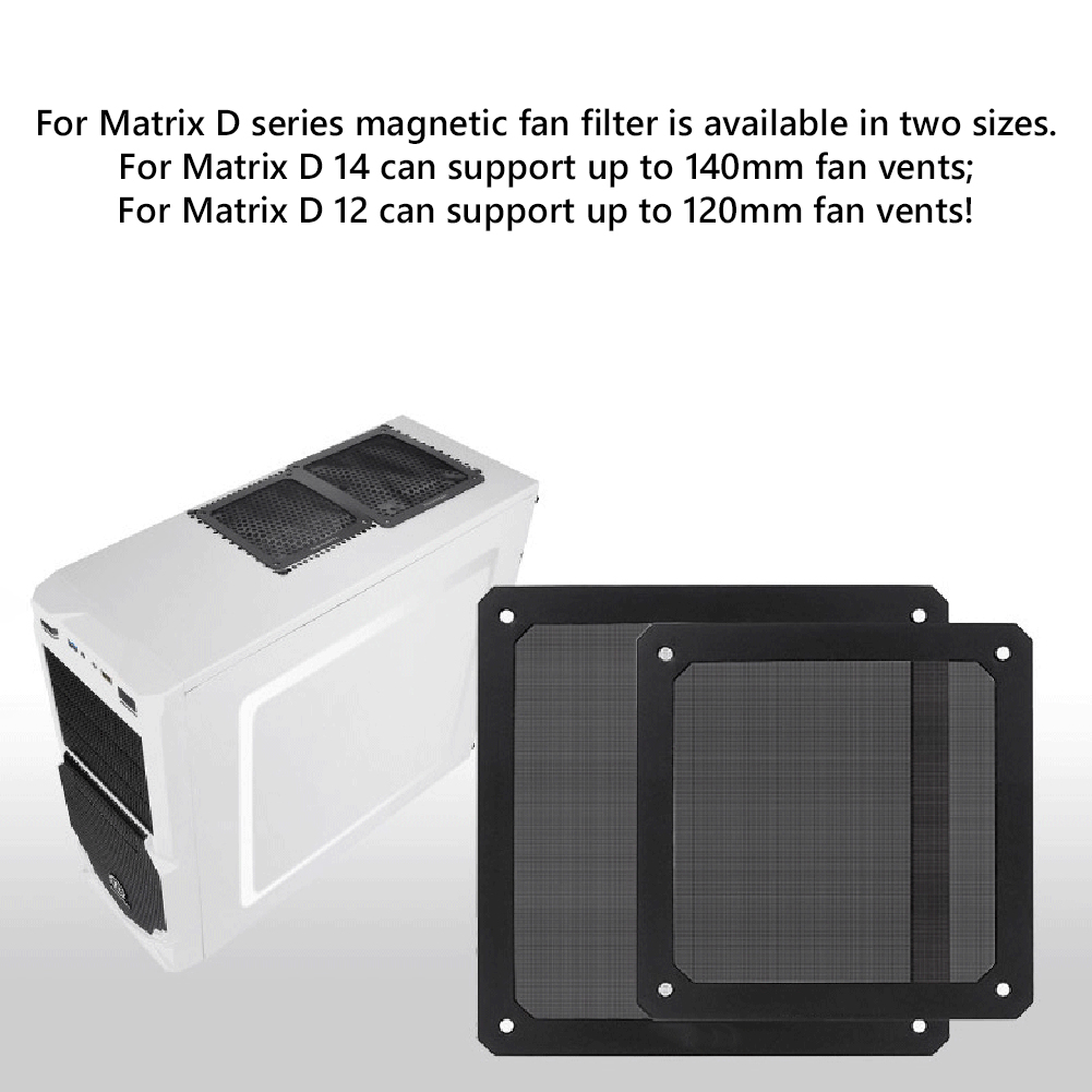 【big-discount】 8-14cm Chassis Dust Filter Magnetic Frame Dustproof Mesh ...