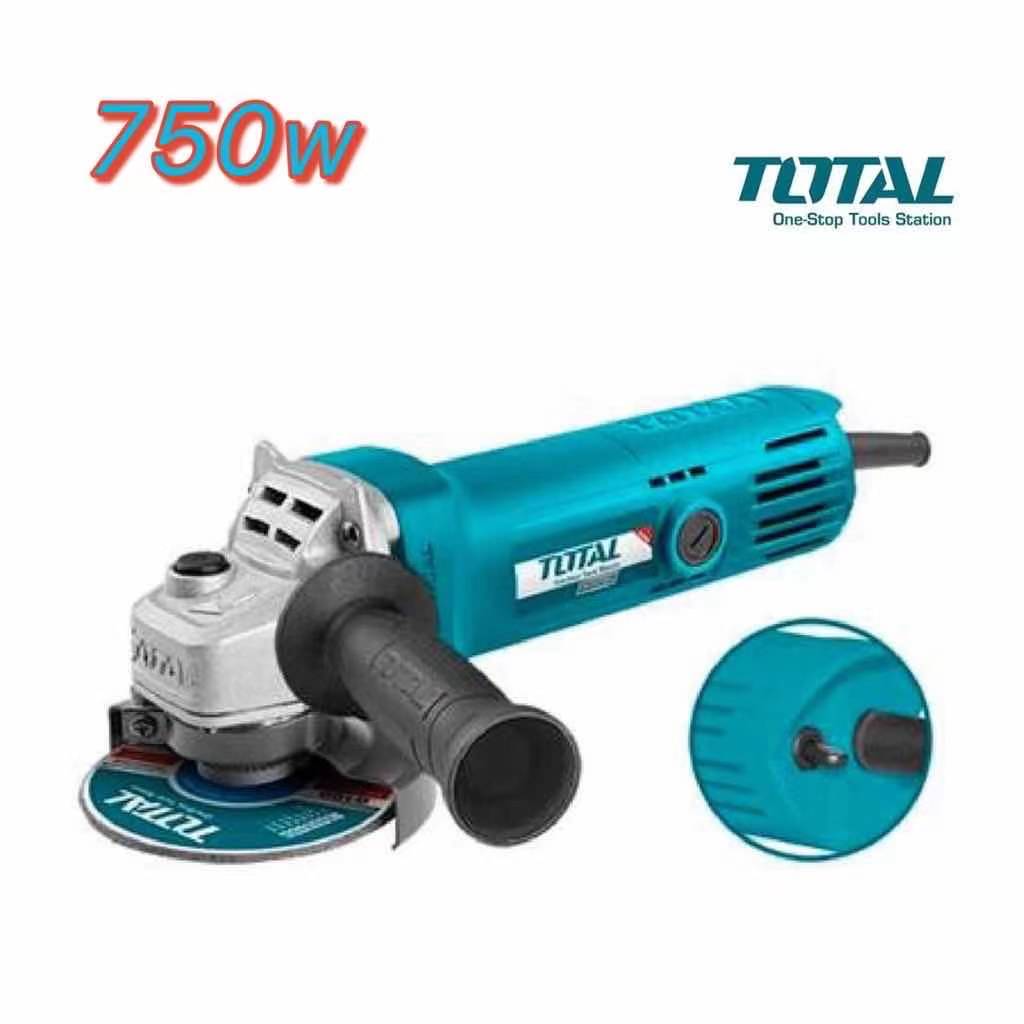TOTAL ANGLE GRINDER 750W TGT10710056 ( BLADE NOT INCLUDED ) 900W ANGLE ...
