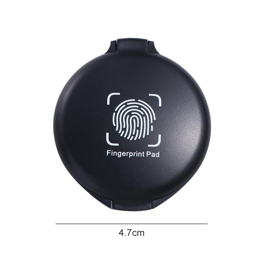 1PC Mini Fingerprint Stamp Pad Anti-Fake Quick-drying Thumbprint Ink ...