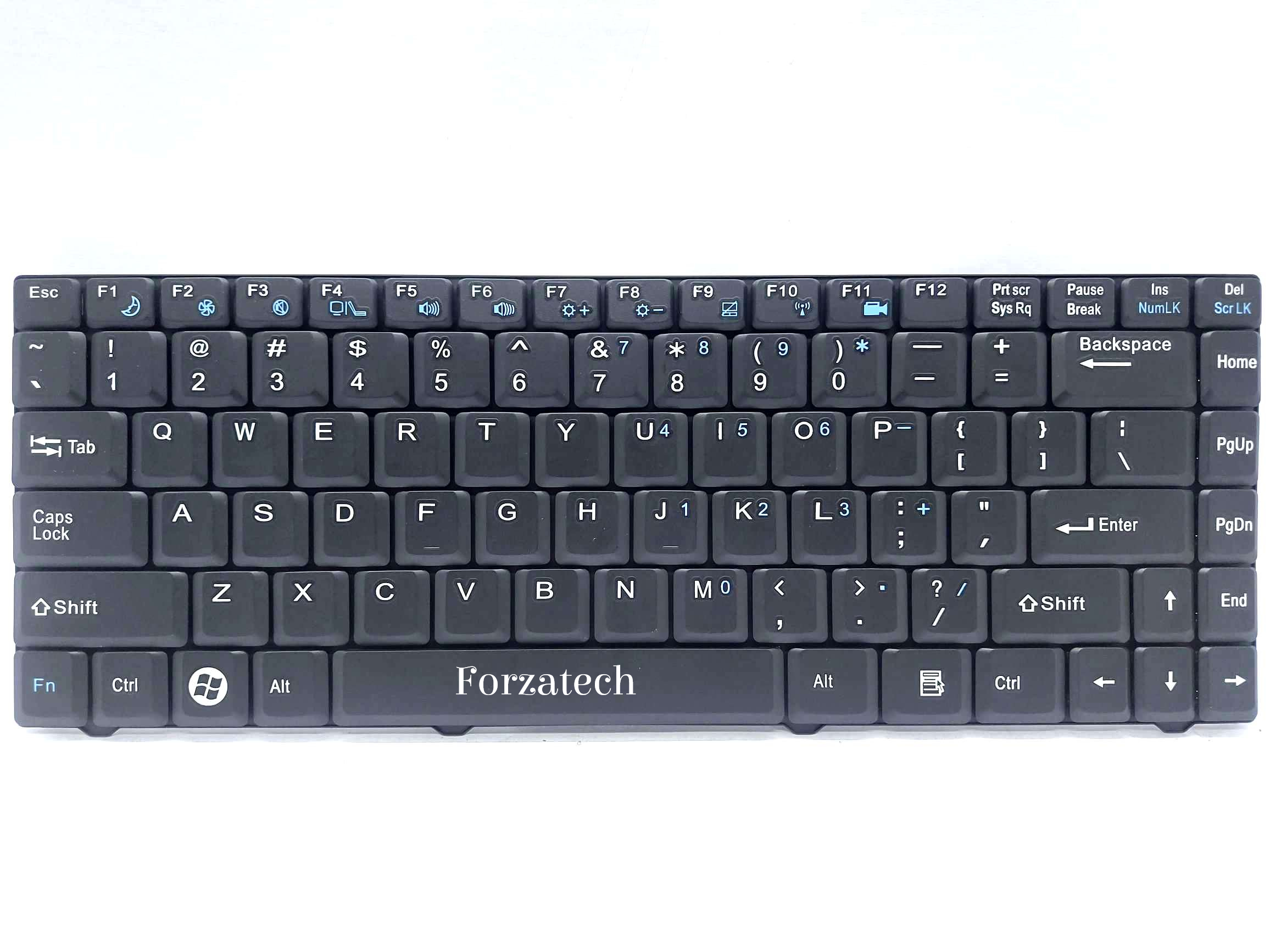 Axioo Laptop Keyboard Fit Neon MNA MNV MNG Series - Hitam | Lazada ...