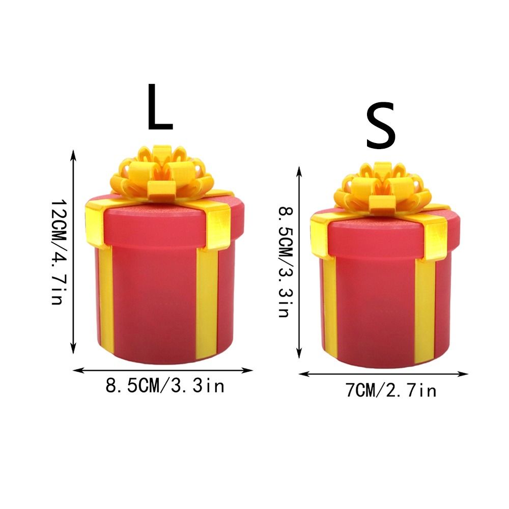 Money Present 3D Printed Annoying Nested Screw Gift Box Prank Nesting ...